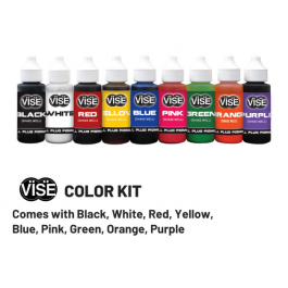 COLOUR KIT VISE (9 colors + pearl paste)